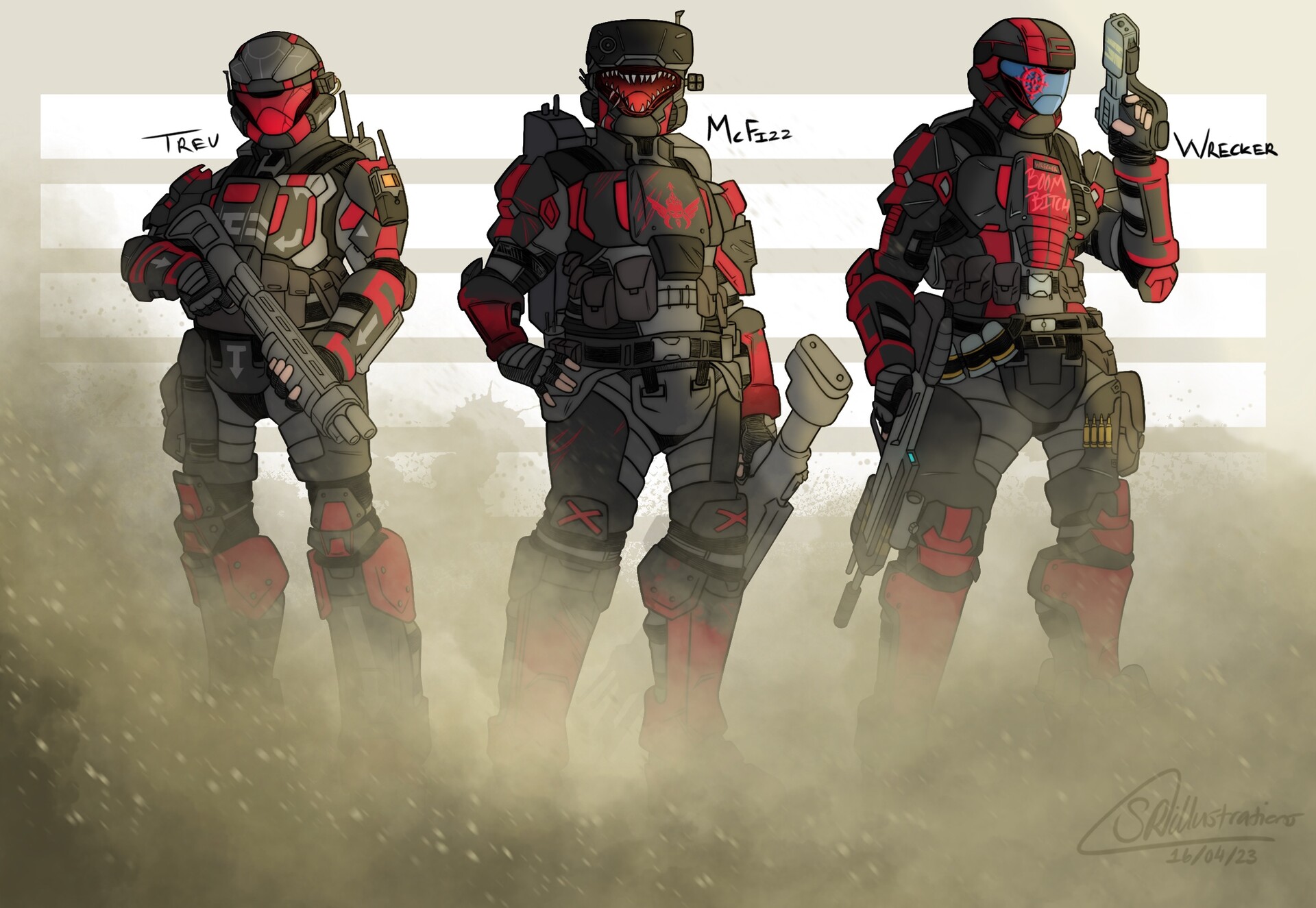 ArtStation - Jotunn 1-1 (ODST Commission piece)