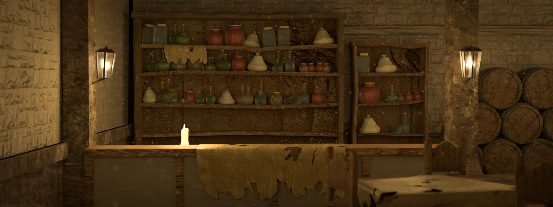 Nicolas Beltran - Castlevania 3D environment.