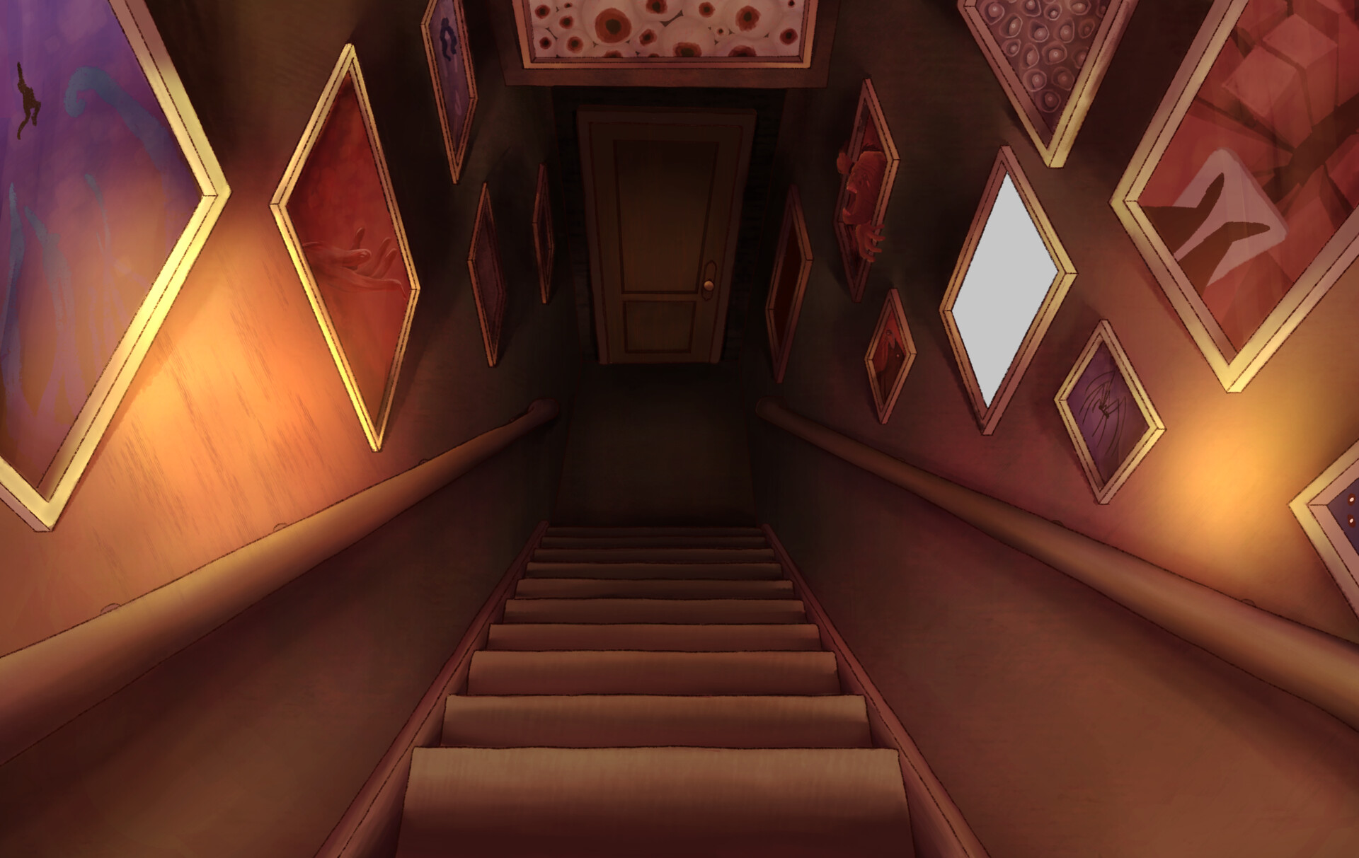 ArtStation - Scary manor