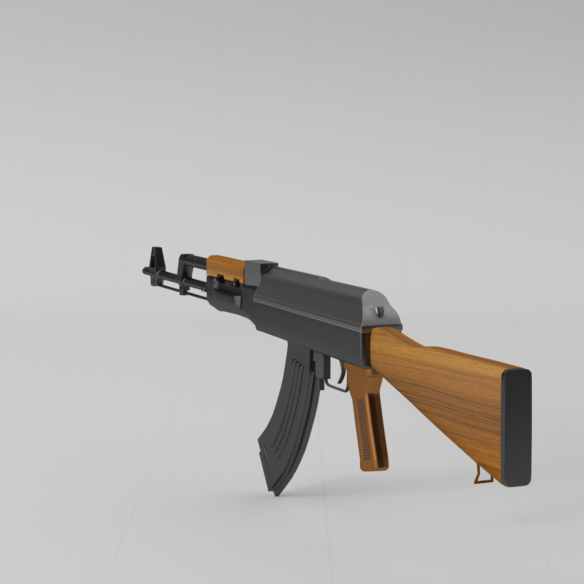 ArtStation - AK Gun Reloaded: Stunning 3D Renders Bring This Classic ...