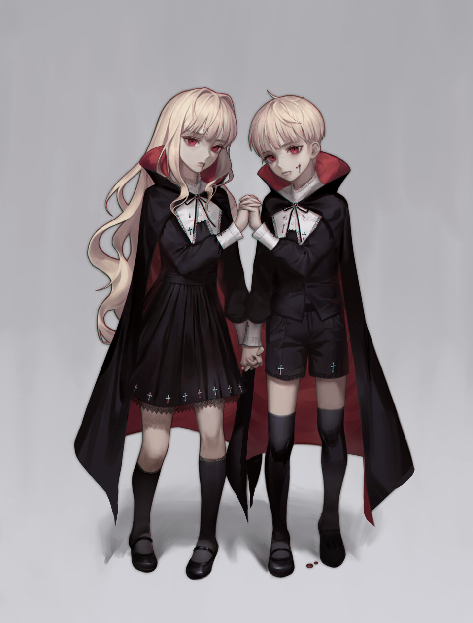 ArtStation - vampire twins