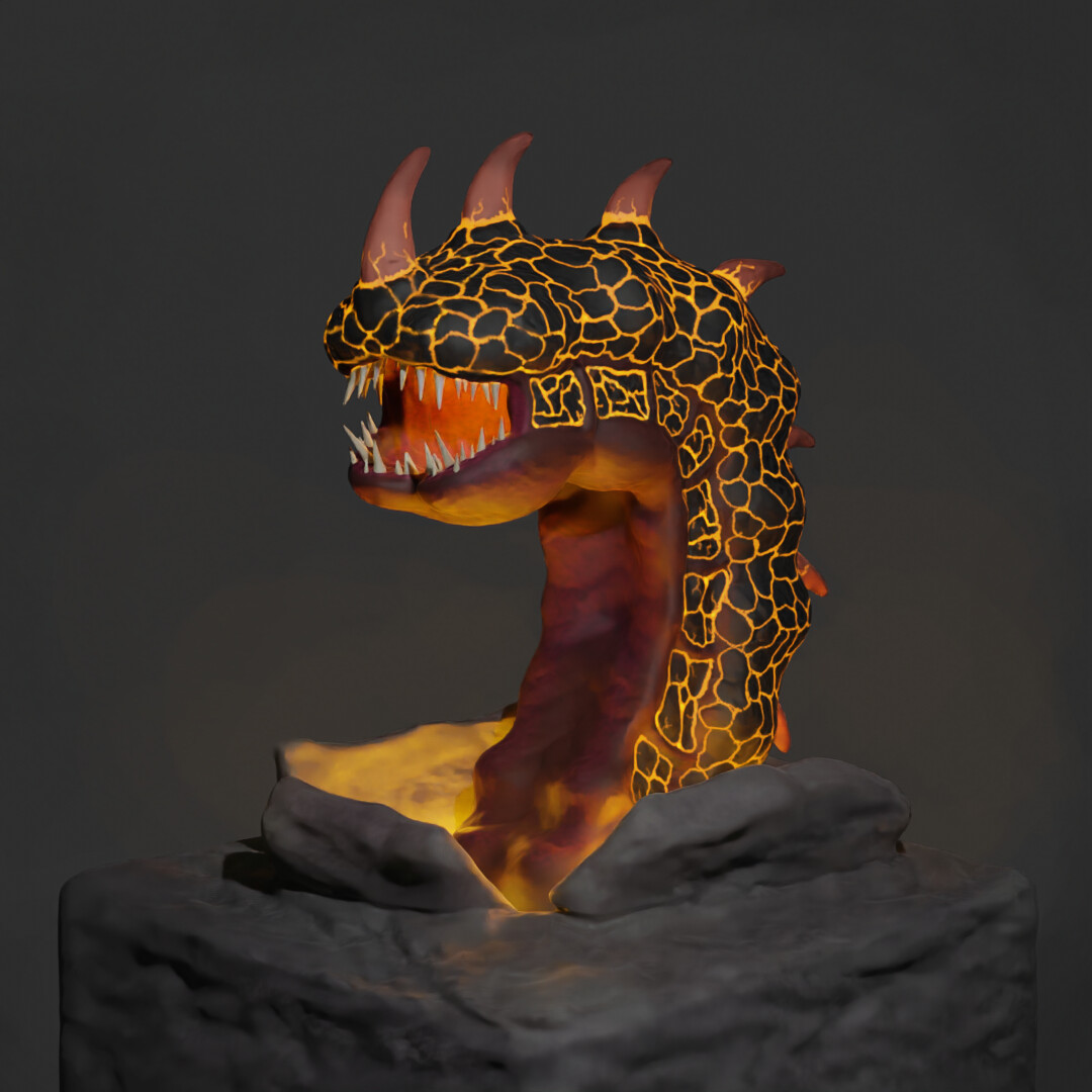 ArtStation - Infernal Worm