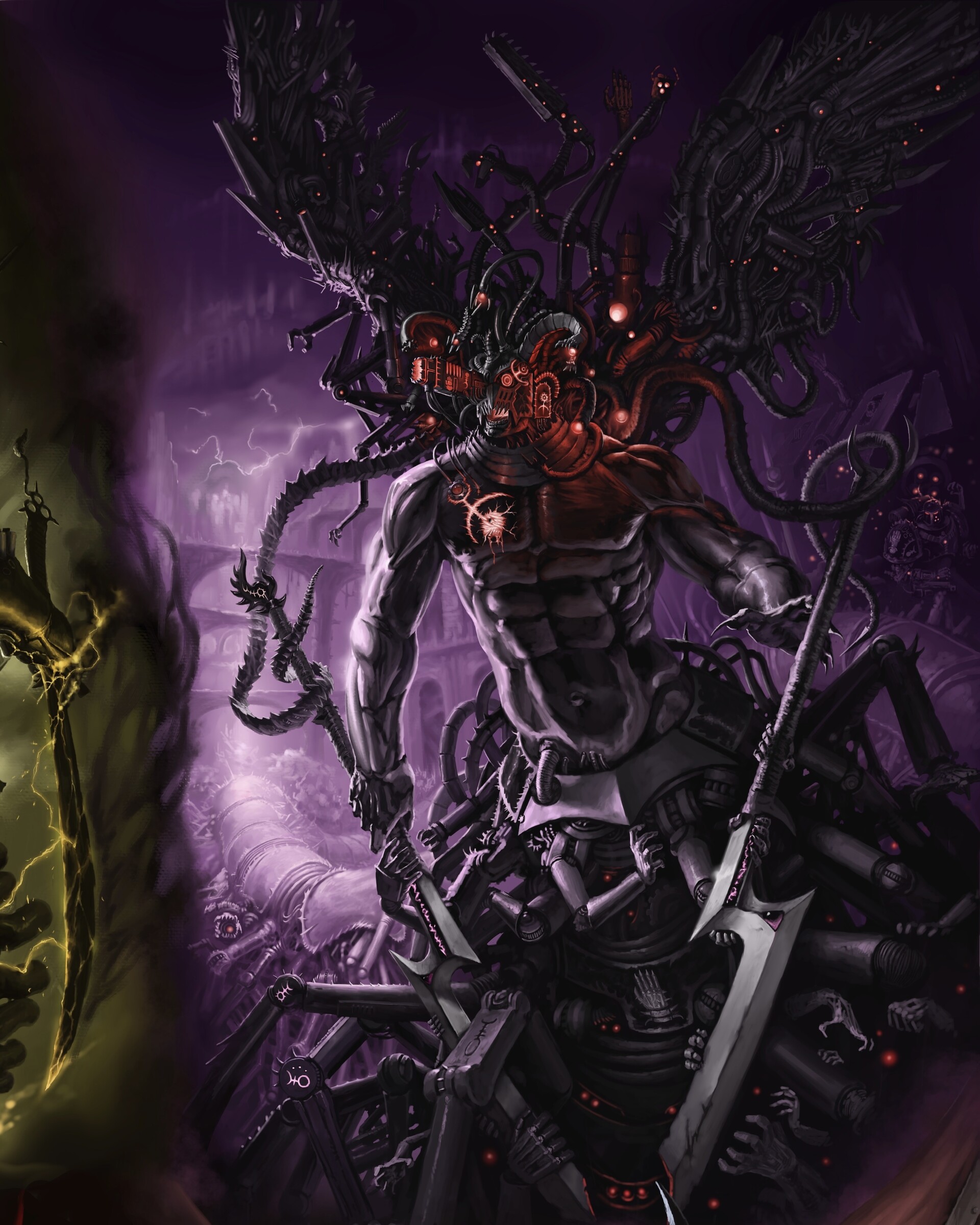 ArtStation - Traitor Gorgon of Iron