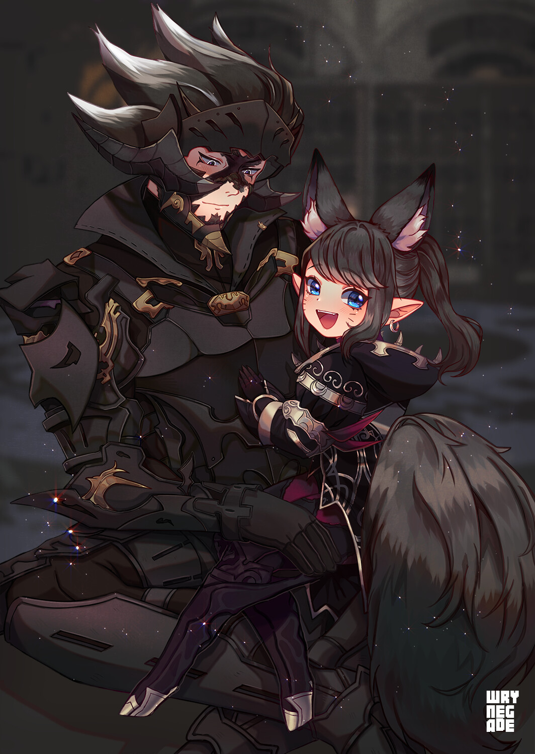 ArtStation - FFXIV: King (Commission)