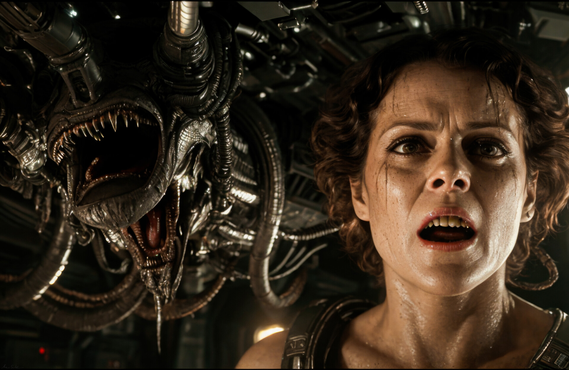 ArtStation - In Space no one can hear you scream