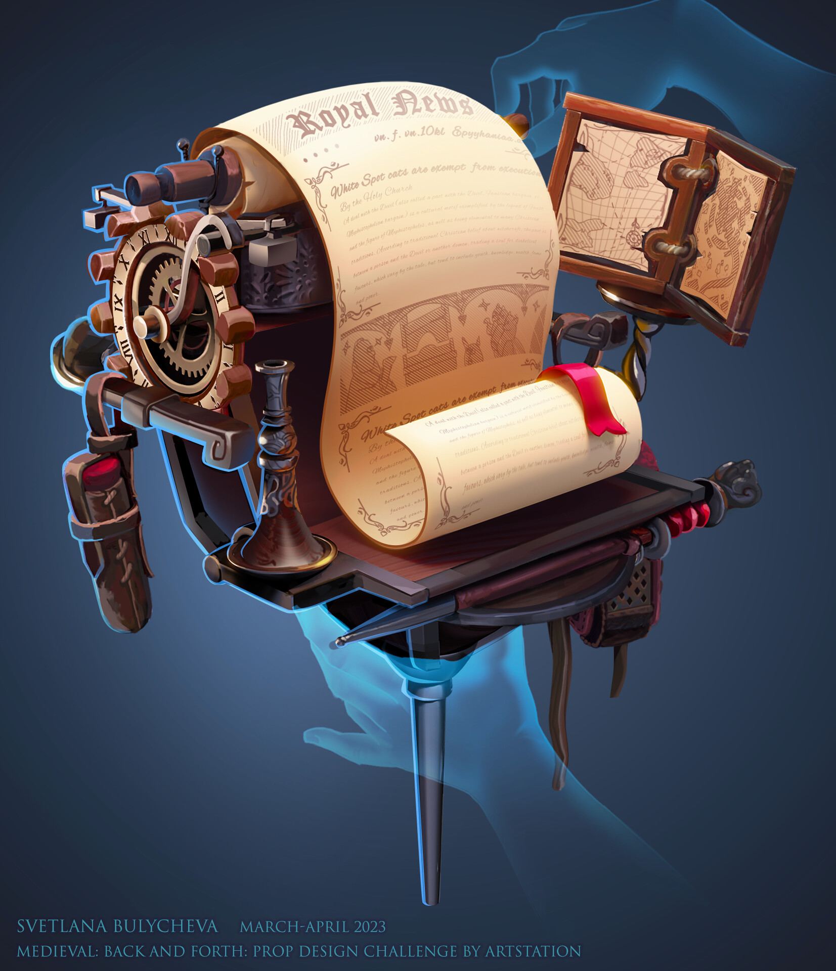 ArtStation - My submission to Medieval Back and Forth Challenge