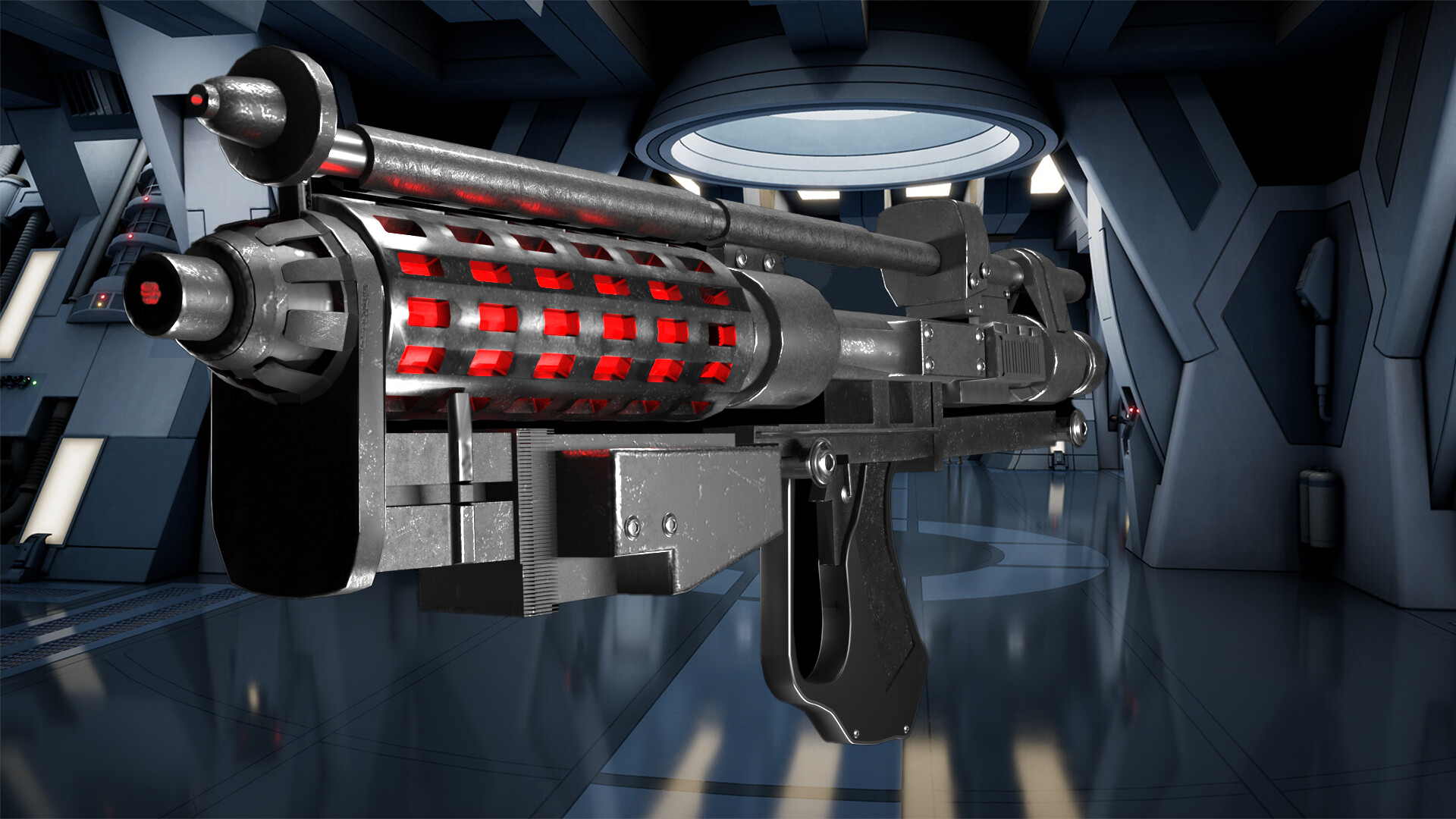 ArtStation - star wars droid gun