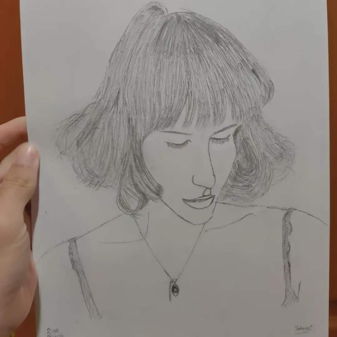 ArtStation - My first portrait drawing.