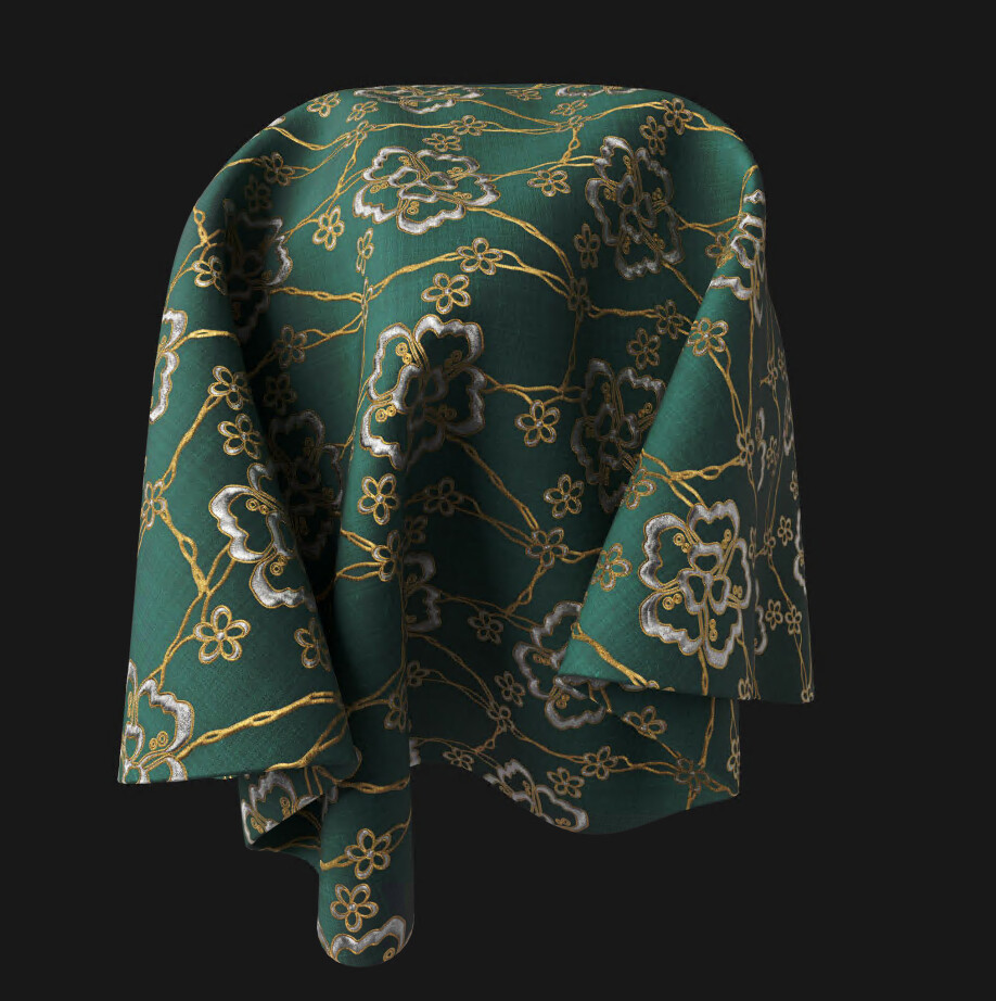 ArtStation - Procedural Lace: A Delicate and Elegant Fabric Material