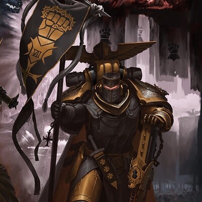 Kim chan - Sanguinius in 40k
