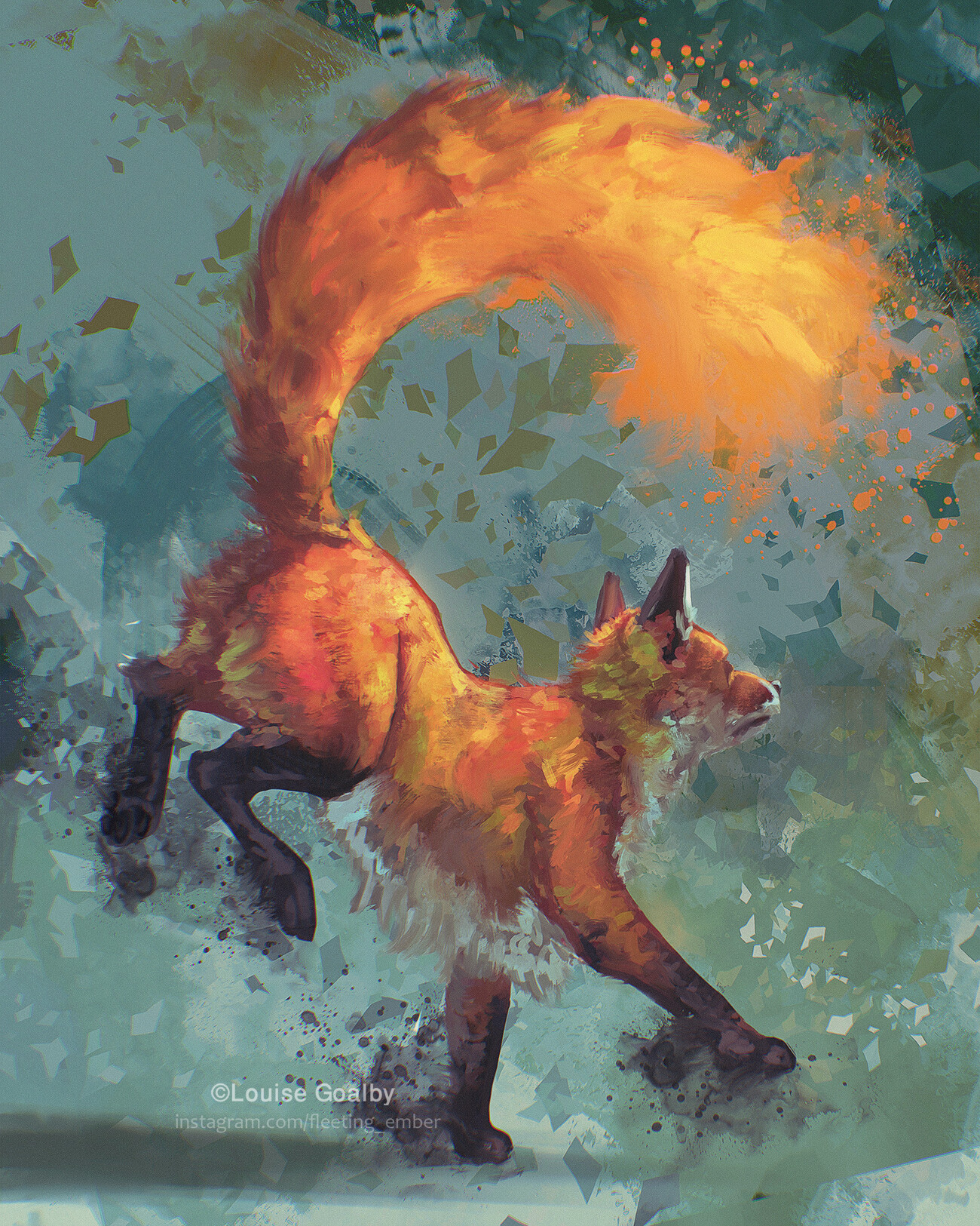 ArtStation - Fire Fox