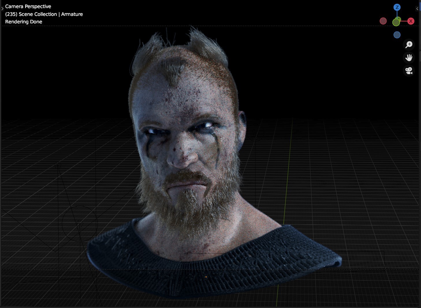 ArtStation - Floki Sculpture