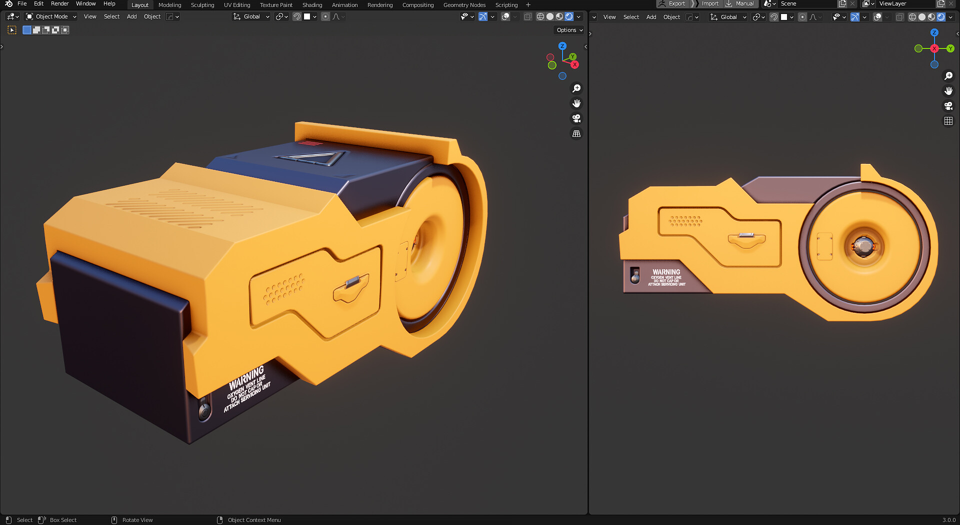 Phong Ly - Blender Hard-Surface Modeling