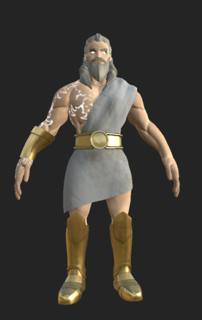 ArtStation - Ancient War Of Gods - Zeus