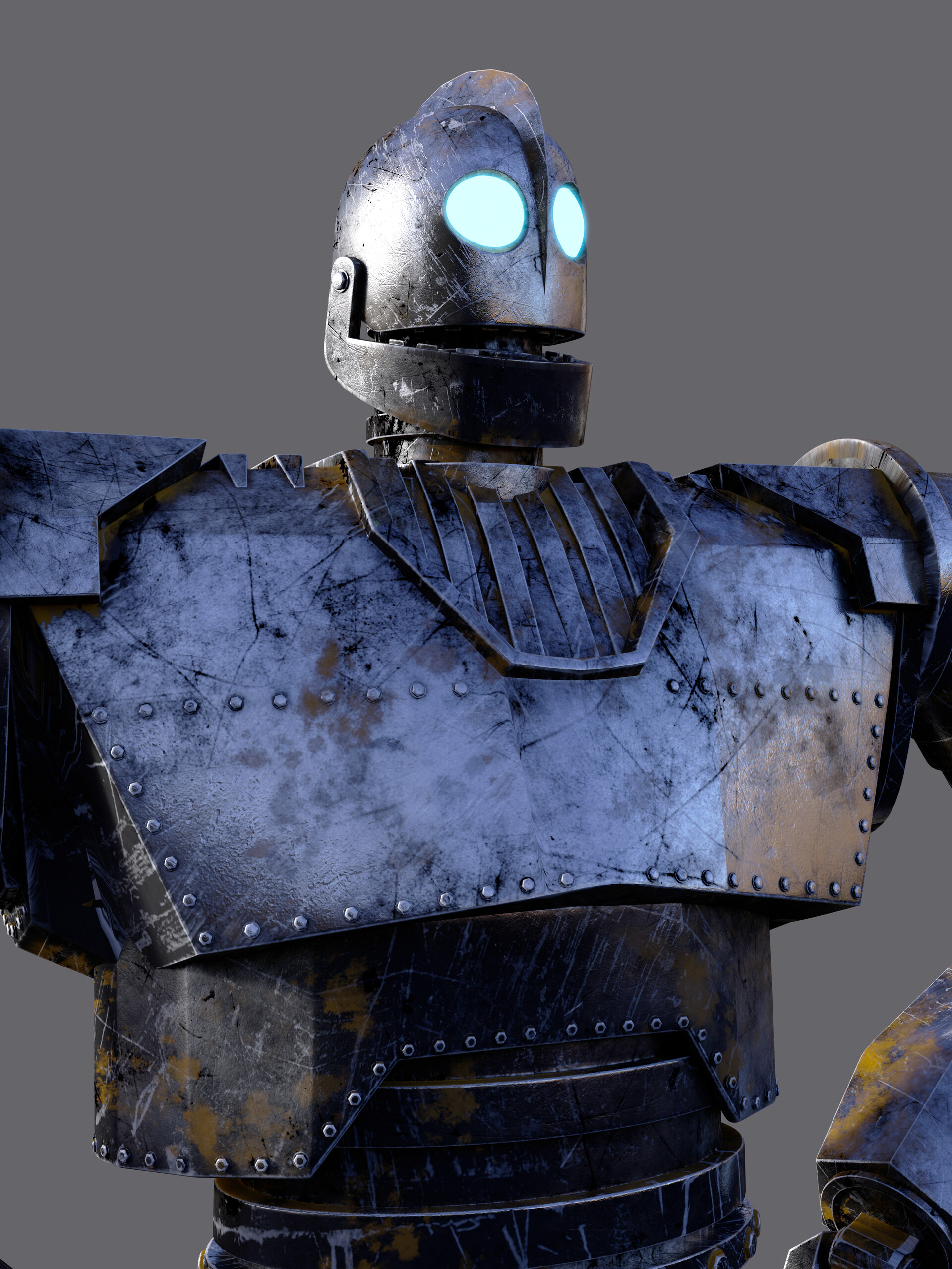 ArtStation - Working in Project Iron Giant