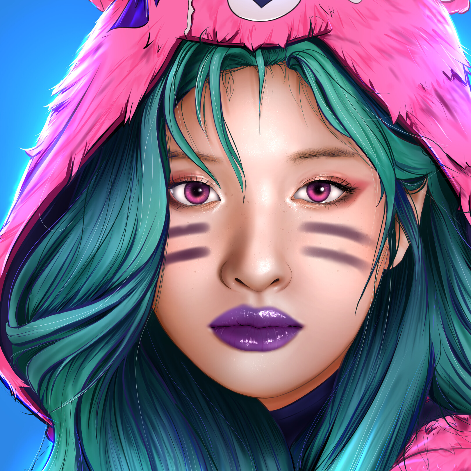 ArtStation - Sullyoon - NMIXX (Fortnite Syd)
