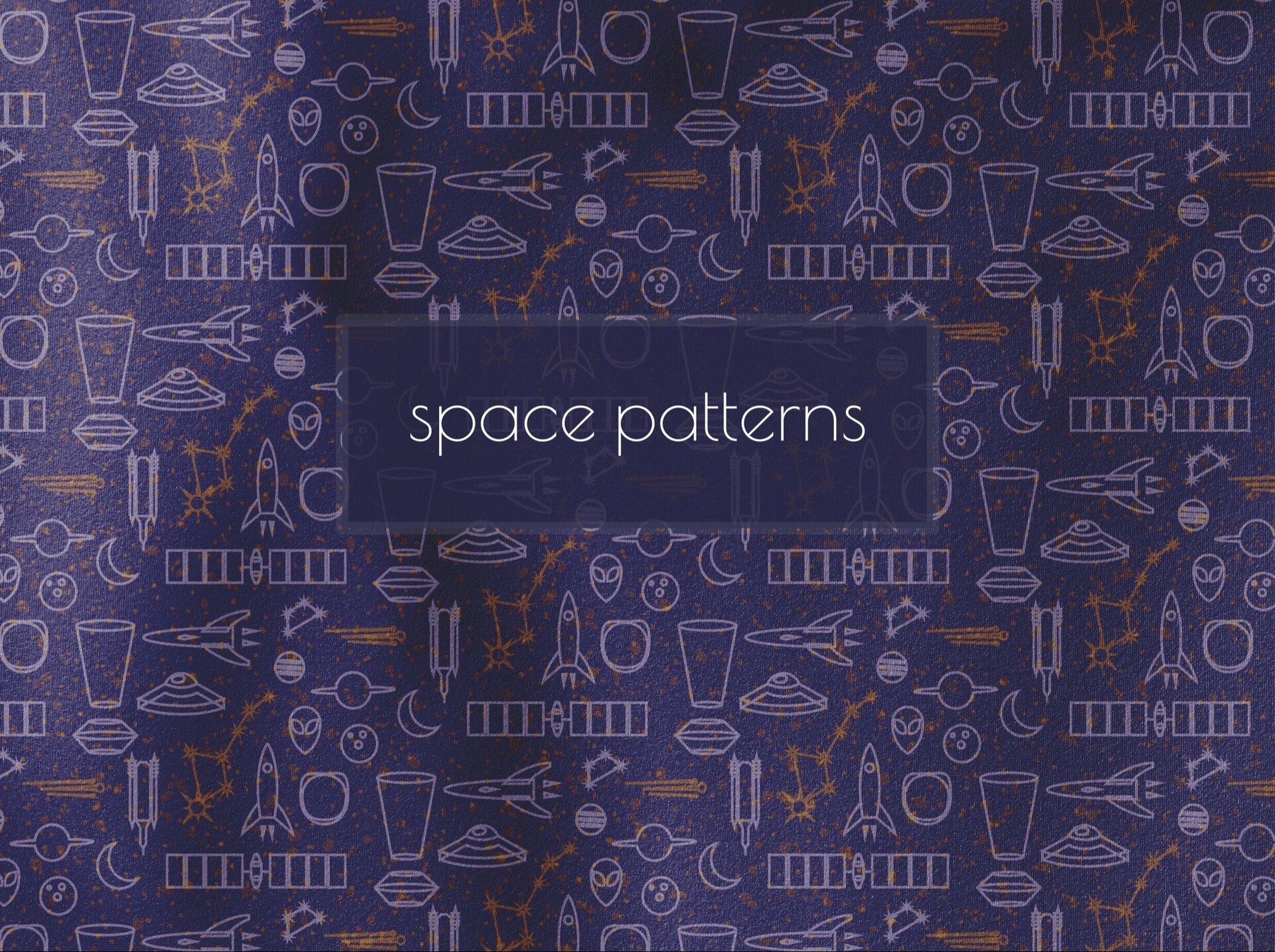 ArtStation - Space patterns | wallpaper and textille design