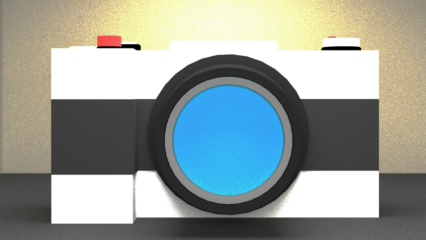 ArtStation - 3D LOW POLY CAMERA
