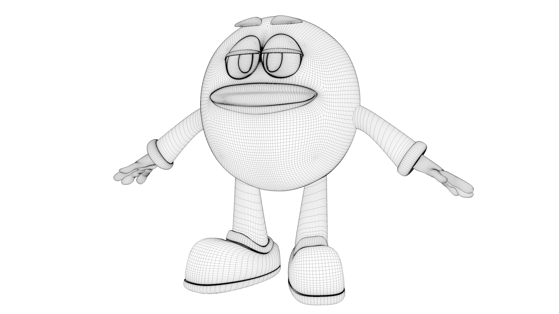 Artstation Wireframe 3d Modeling