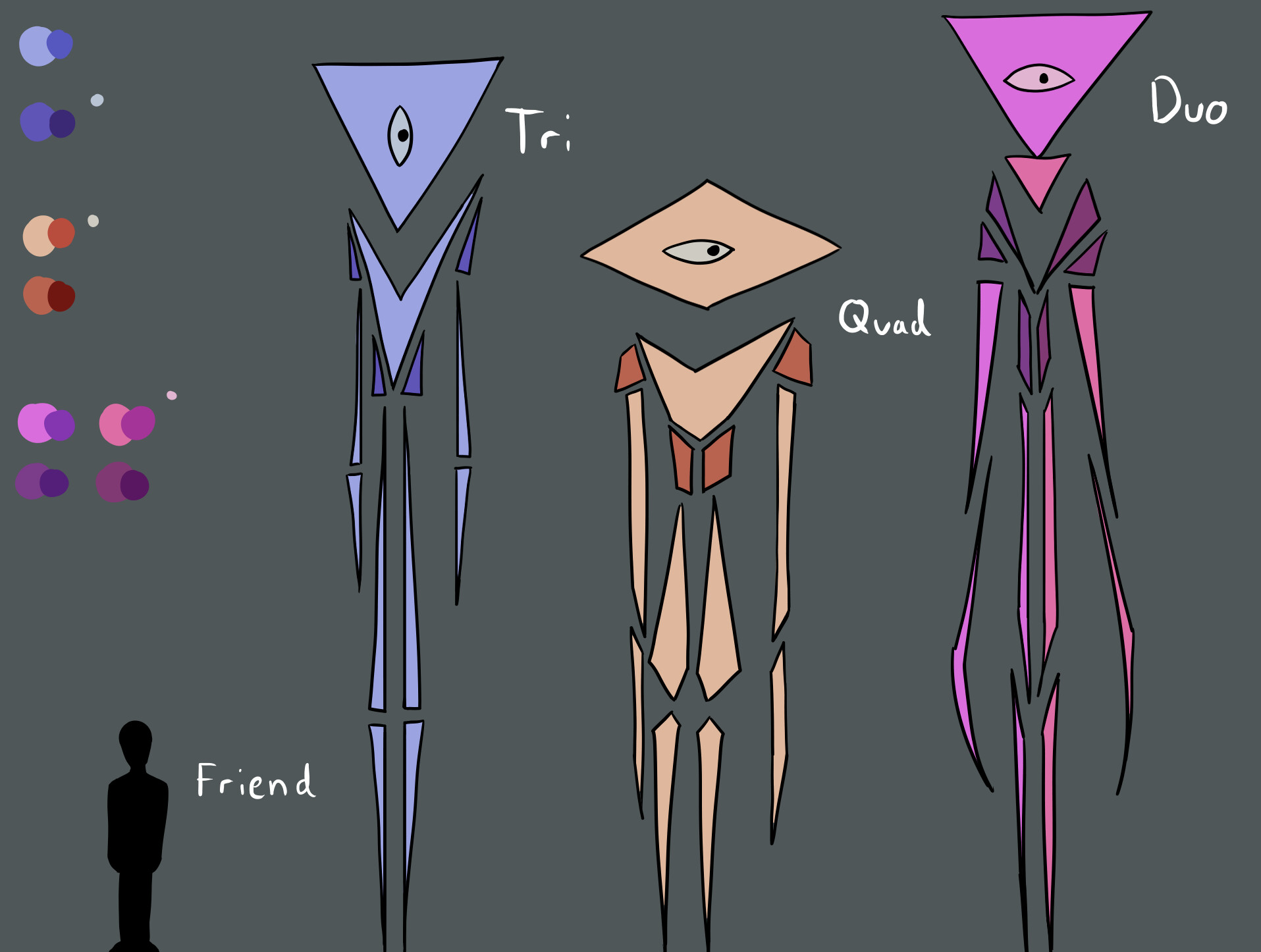 ArtStation - Shape-Based Character Designs