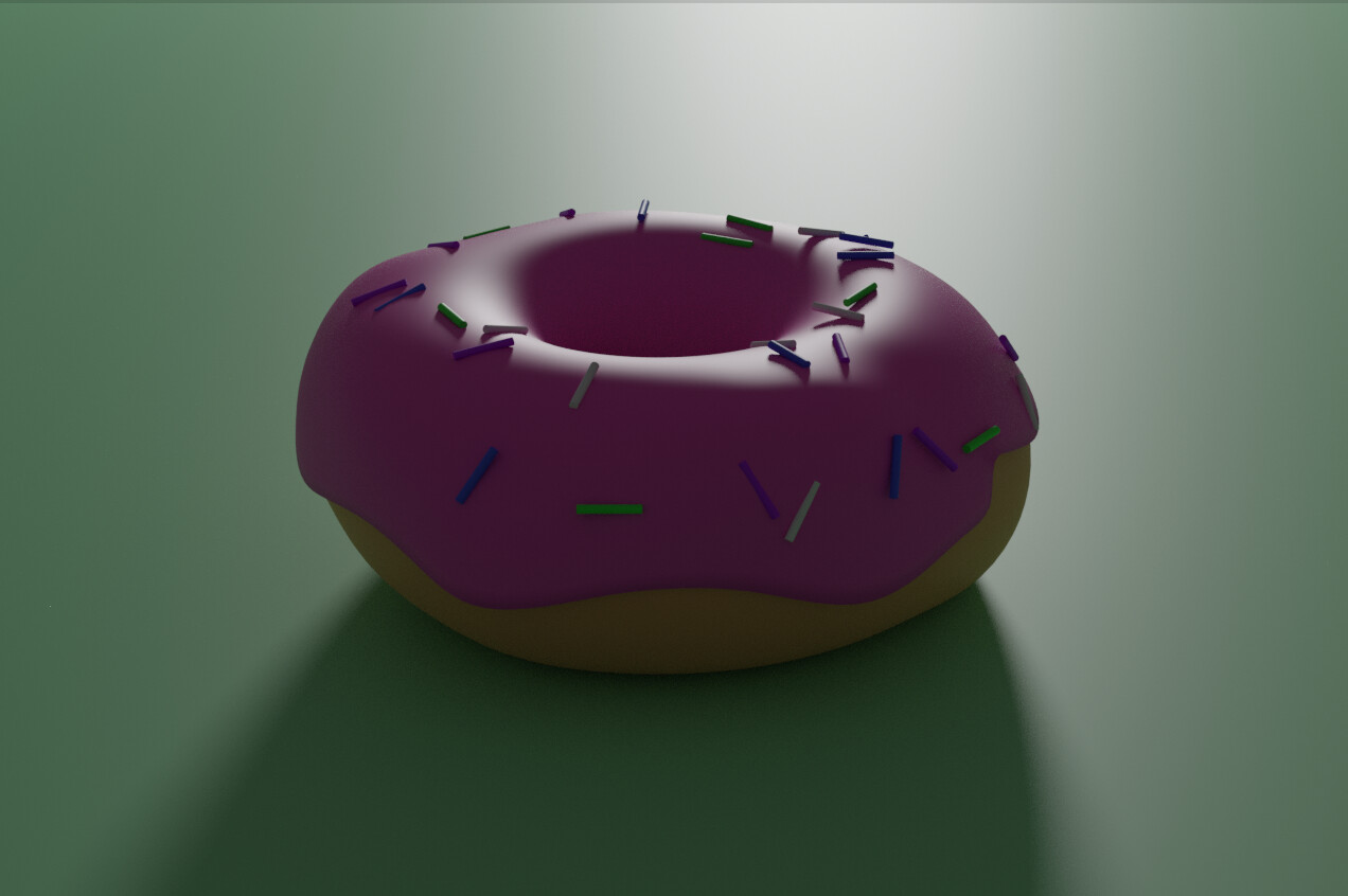 ArtStation - Donut 3D Model