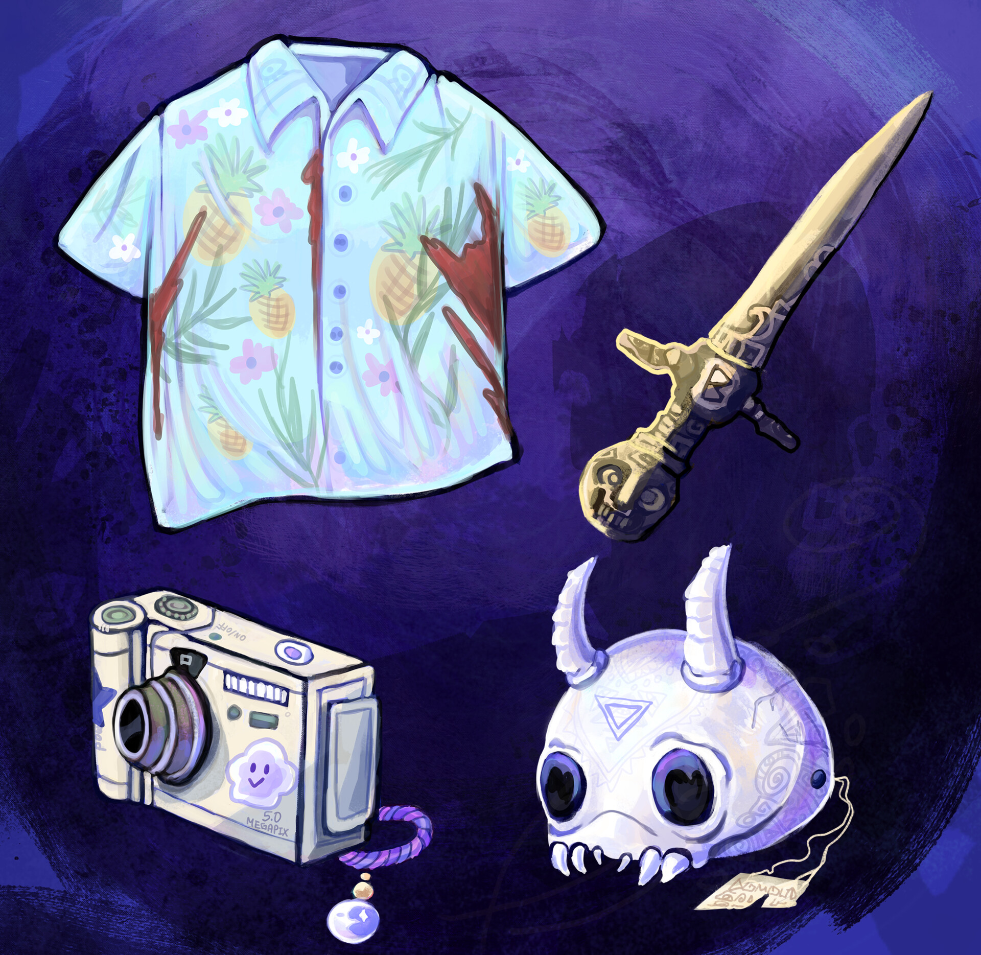 ArtStation - Waste-Wood River Items