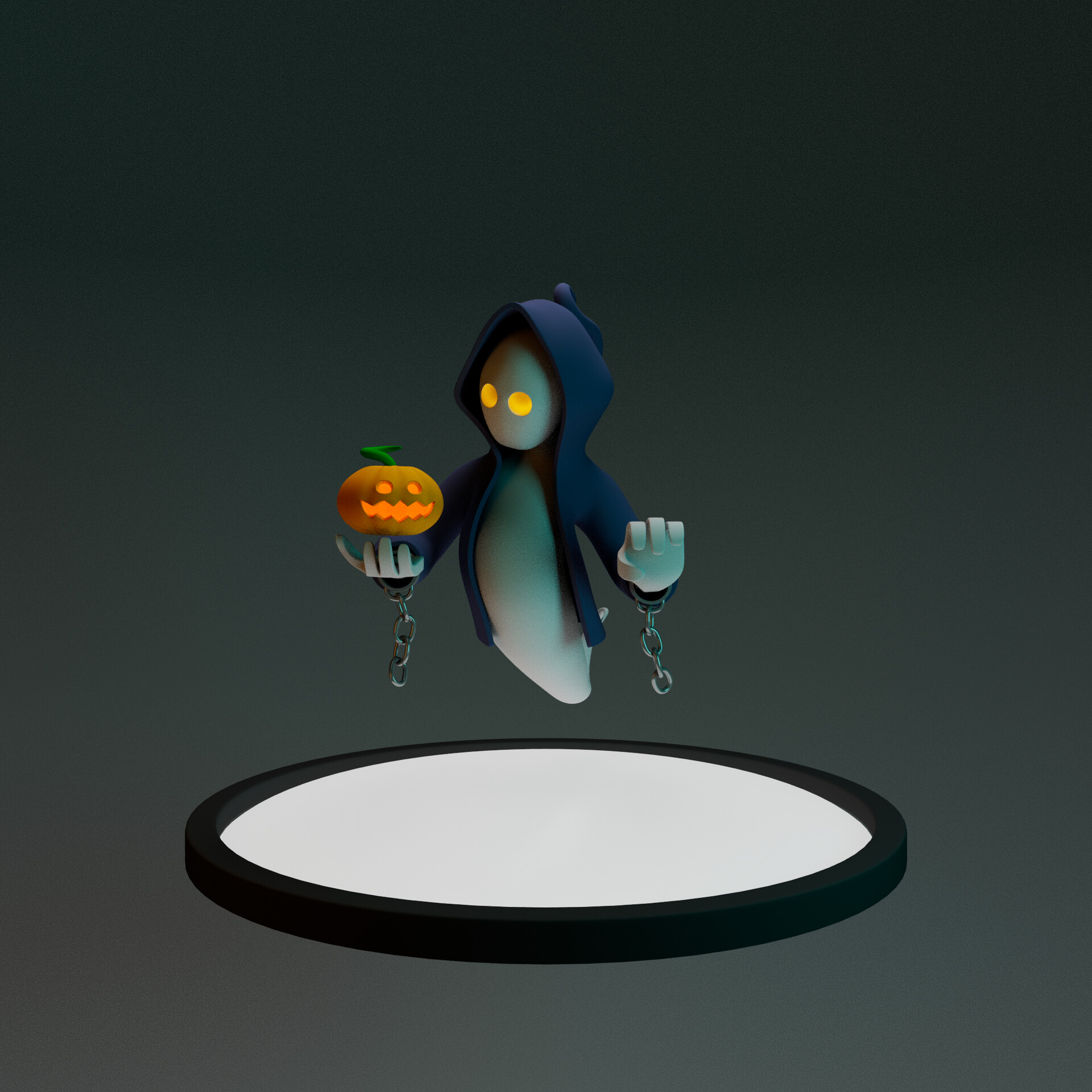 ArtStation - Pumpkin Ghost | Maya