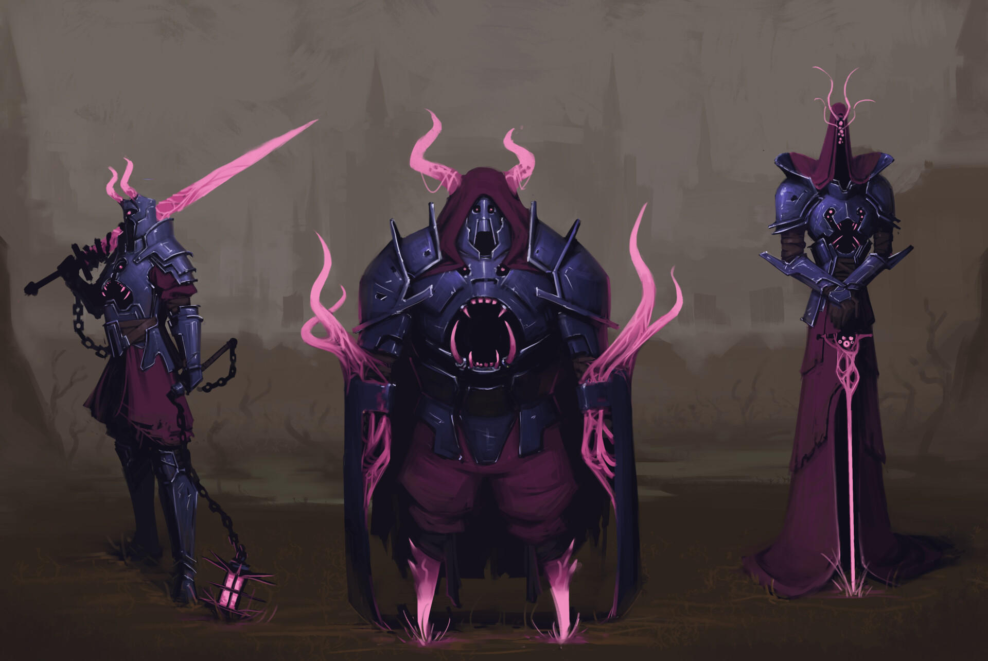 ArtStation - Demon Knights