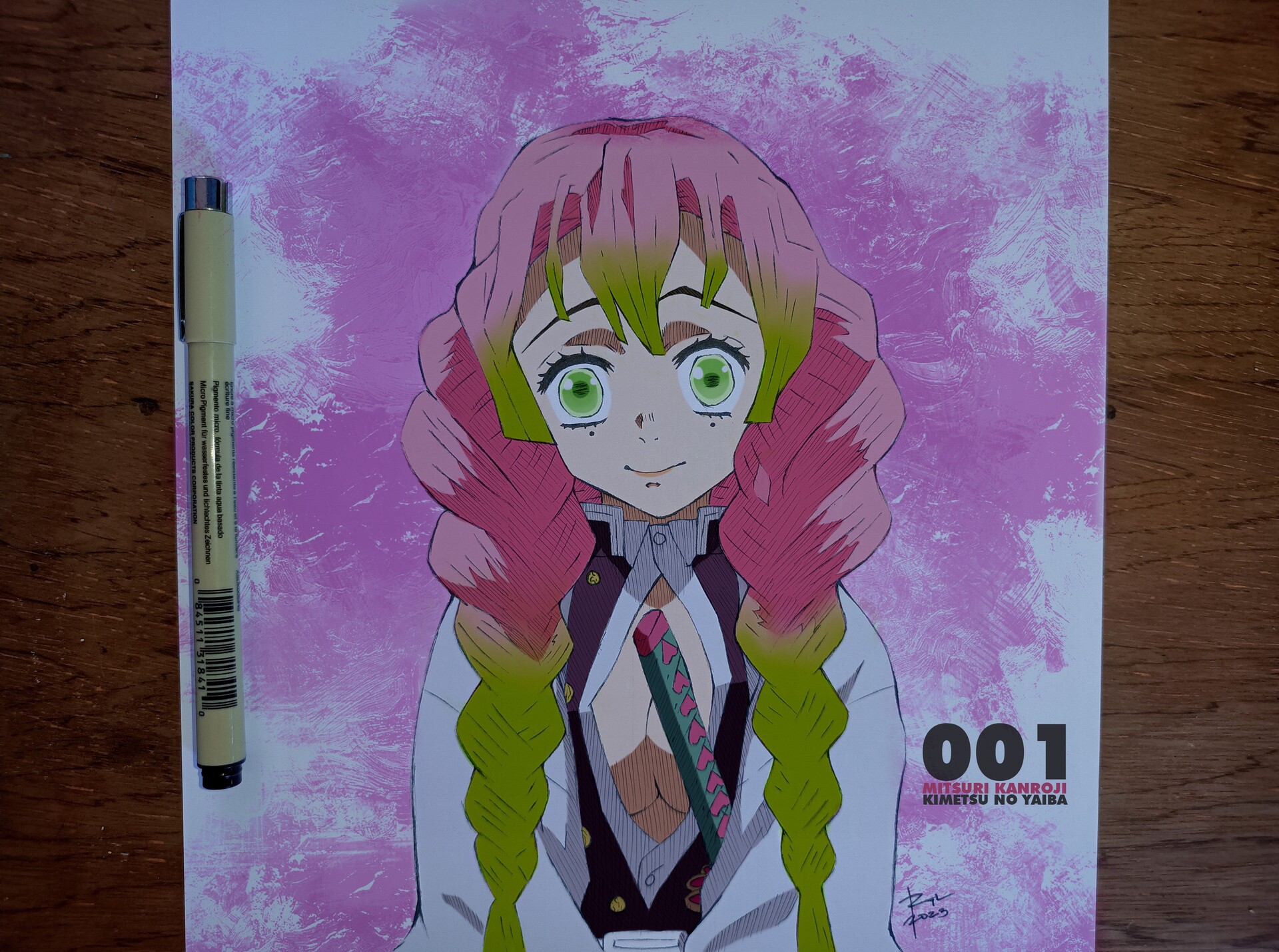ArtStation - Mitsuri Kanroji Kimetsu no Yaiba