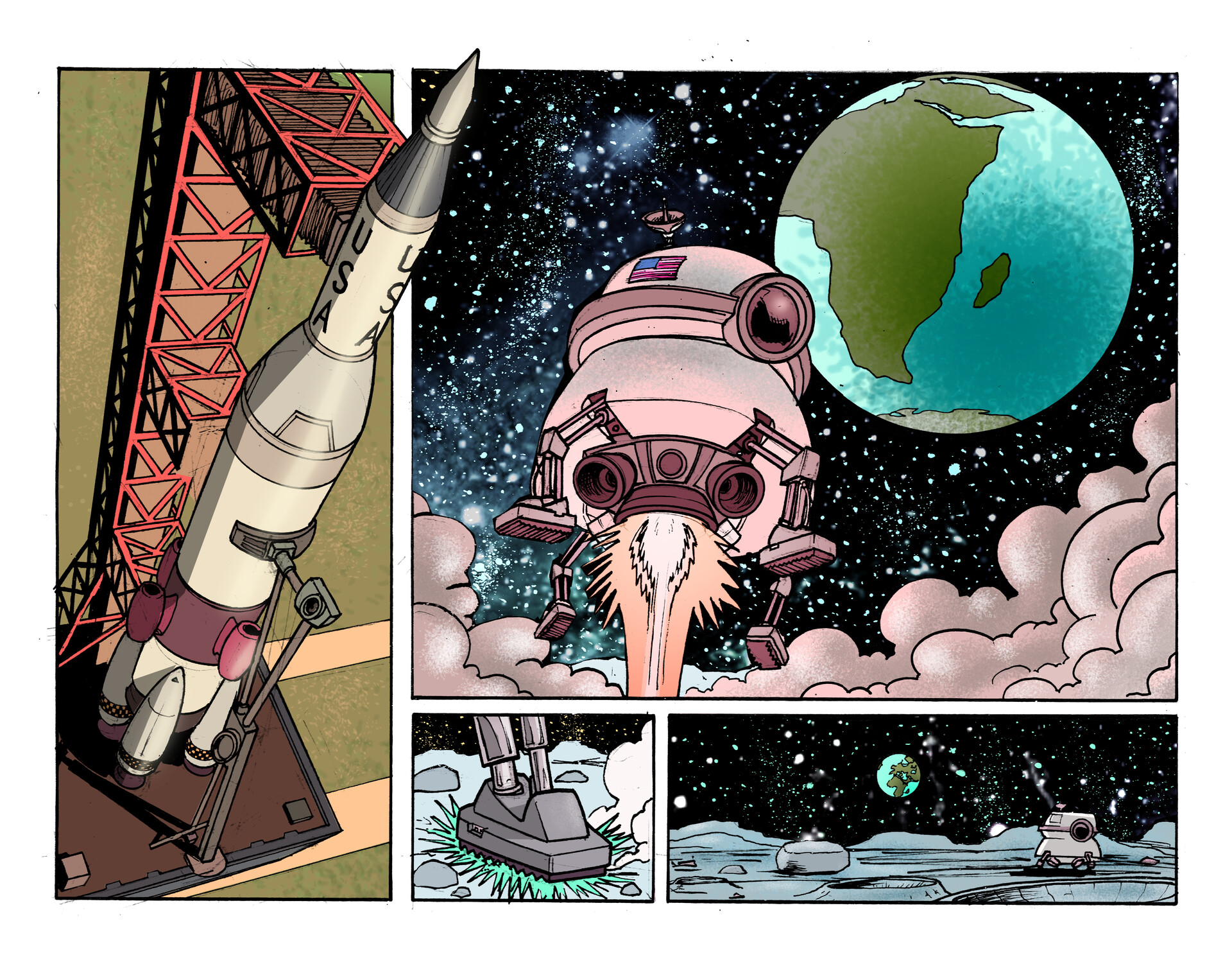 Nicholas O'Gorman - Comic Art