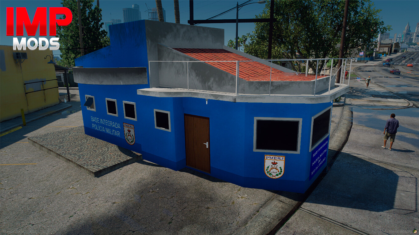 ArtStation - BASE COMUNITÁRIA PMERJ (GTAV/FIVEM)
