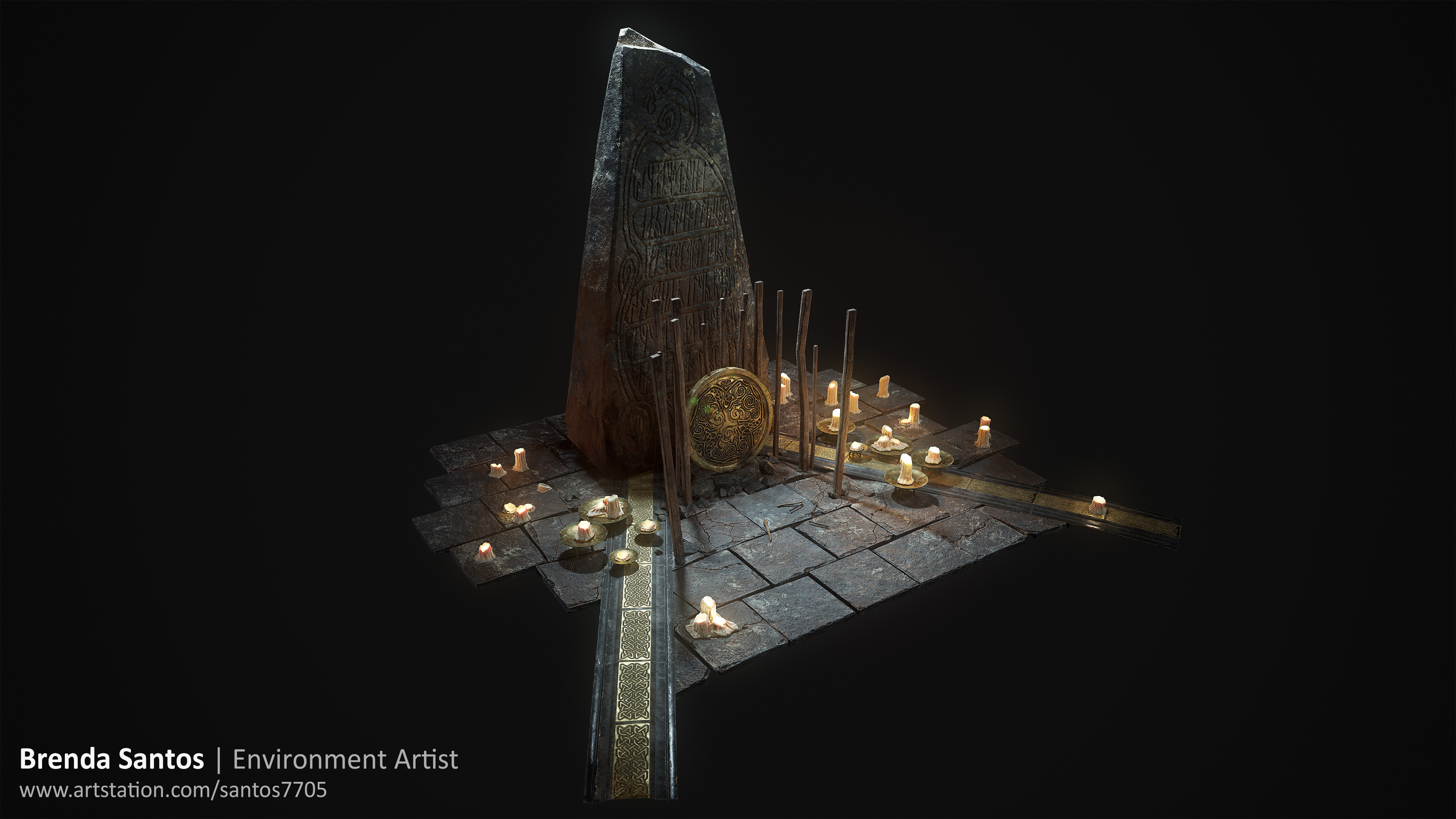 Brenda Santos - Valkyrie Room - Environment