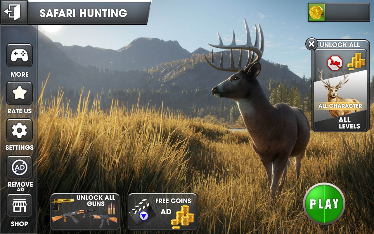 ArtStation - Hunting Game UI
