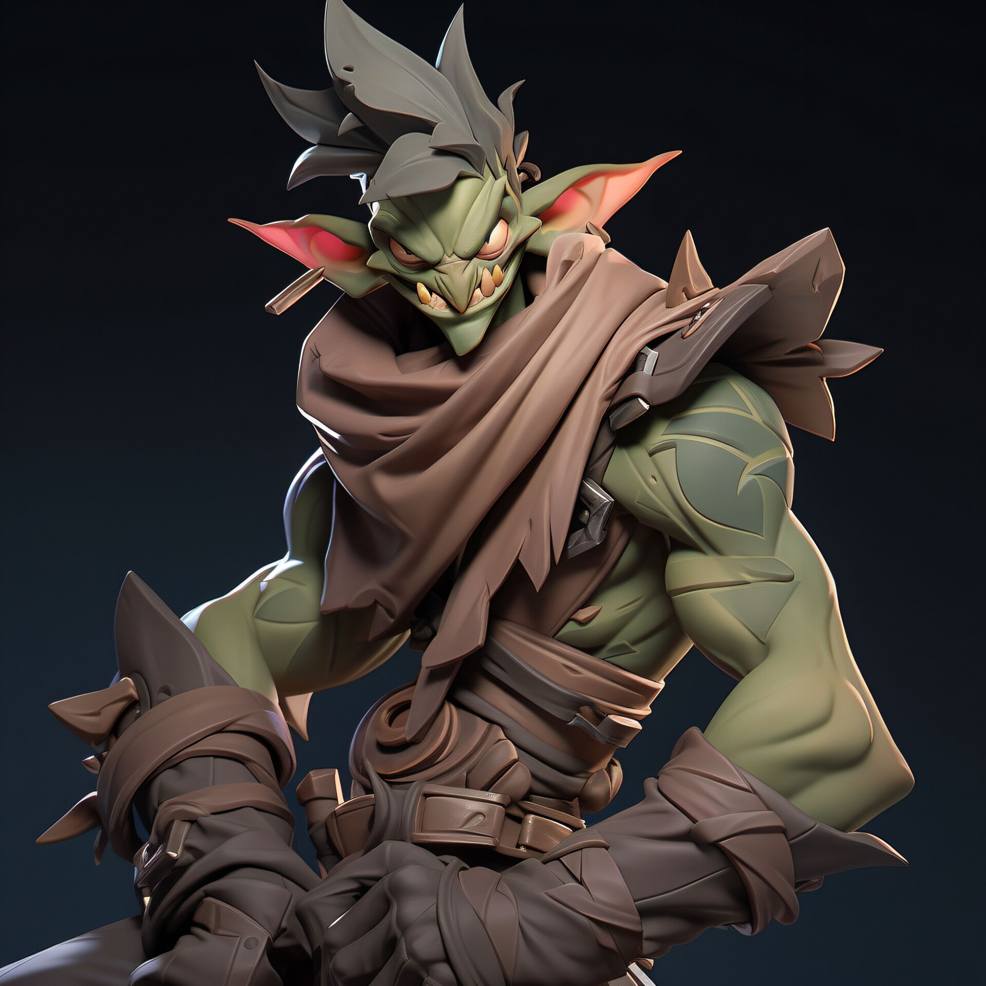 ArtStation - AI-20230417_05 Goblin