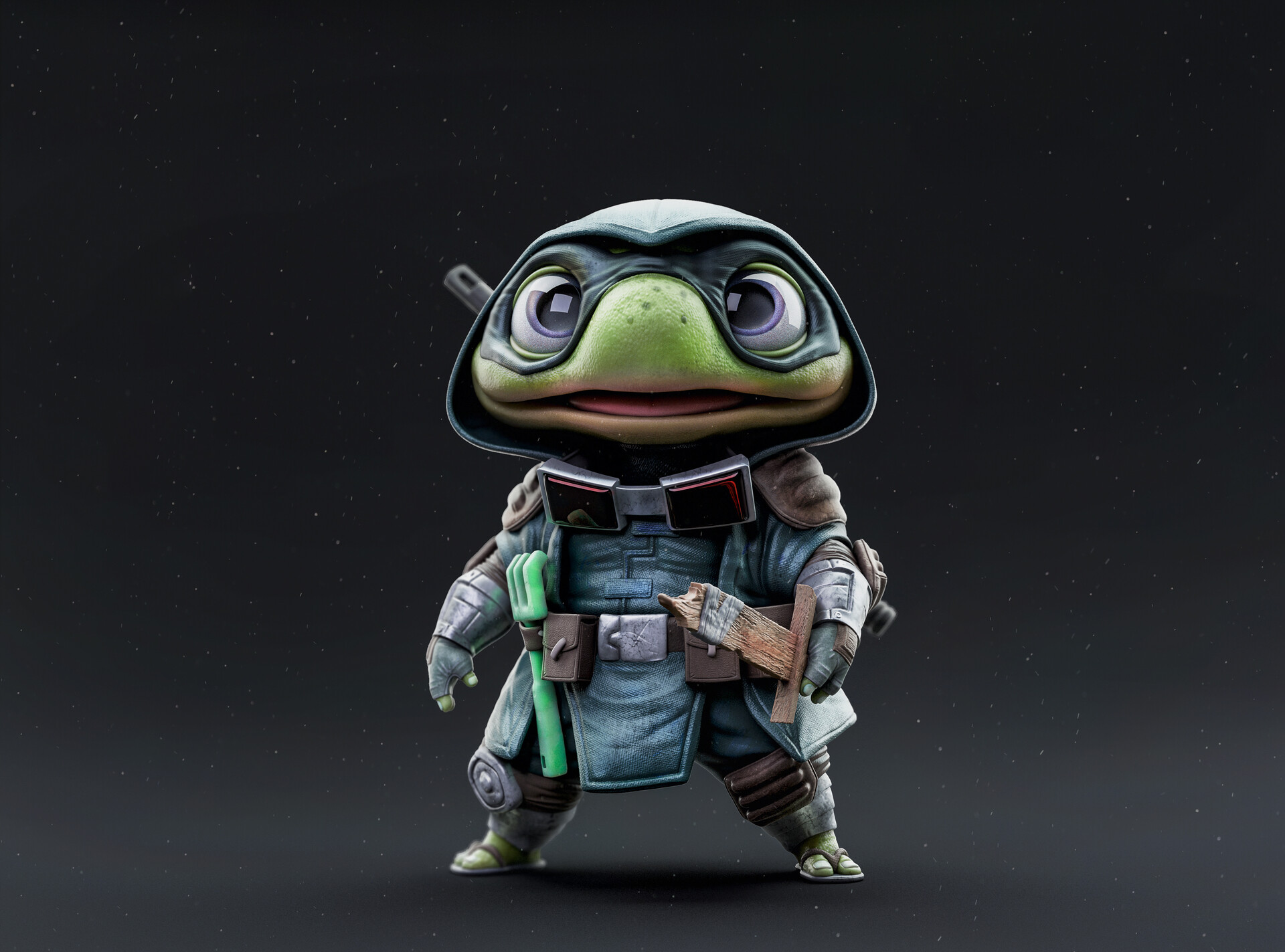 ArtStation - The Last Tiny Ronin