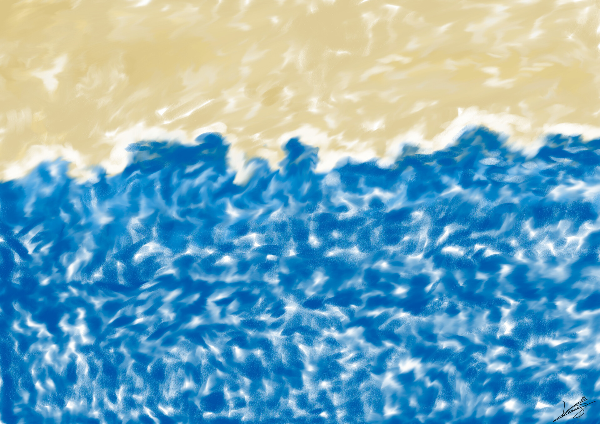 ArtStation - Sea Shore