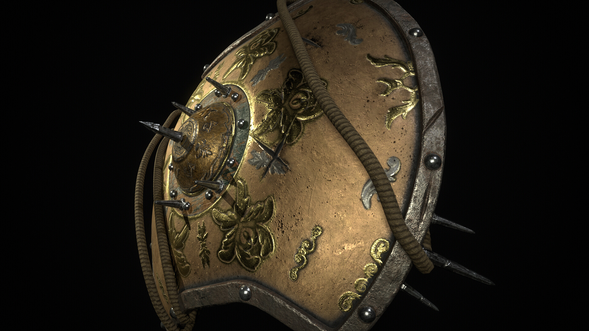 ArtStation - Ghost of Tsushima shield