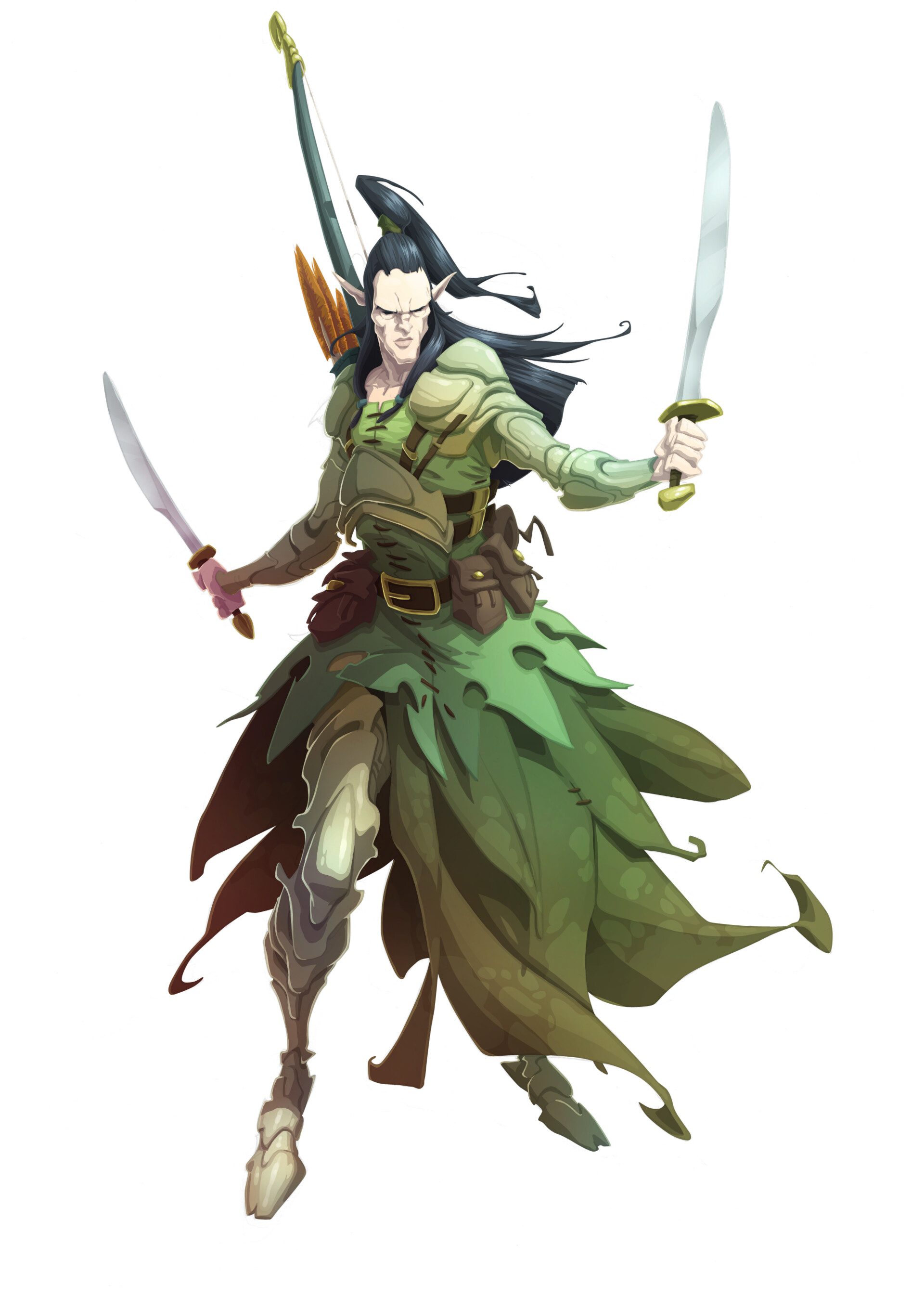 ArtStation - Massive Darkness: Elf