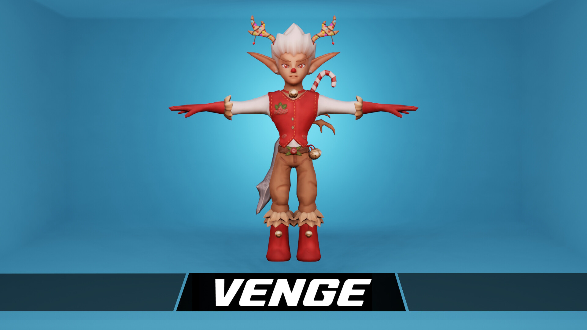 ArtStation - Rendeer skin- Venge.io