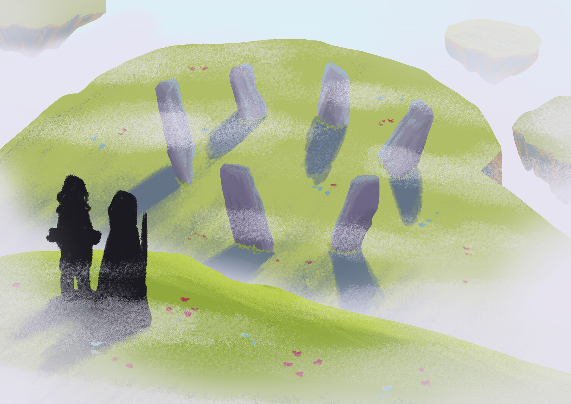 ArtStation - Stone Circles