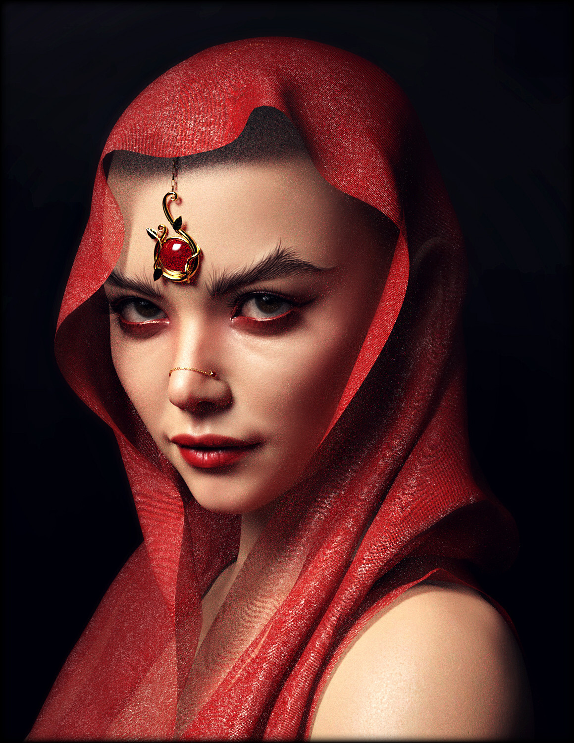 RenderHub - Red Veil