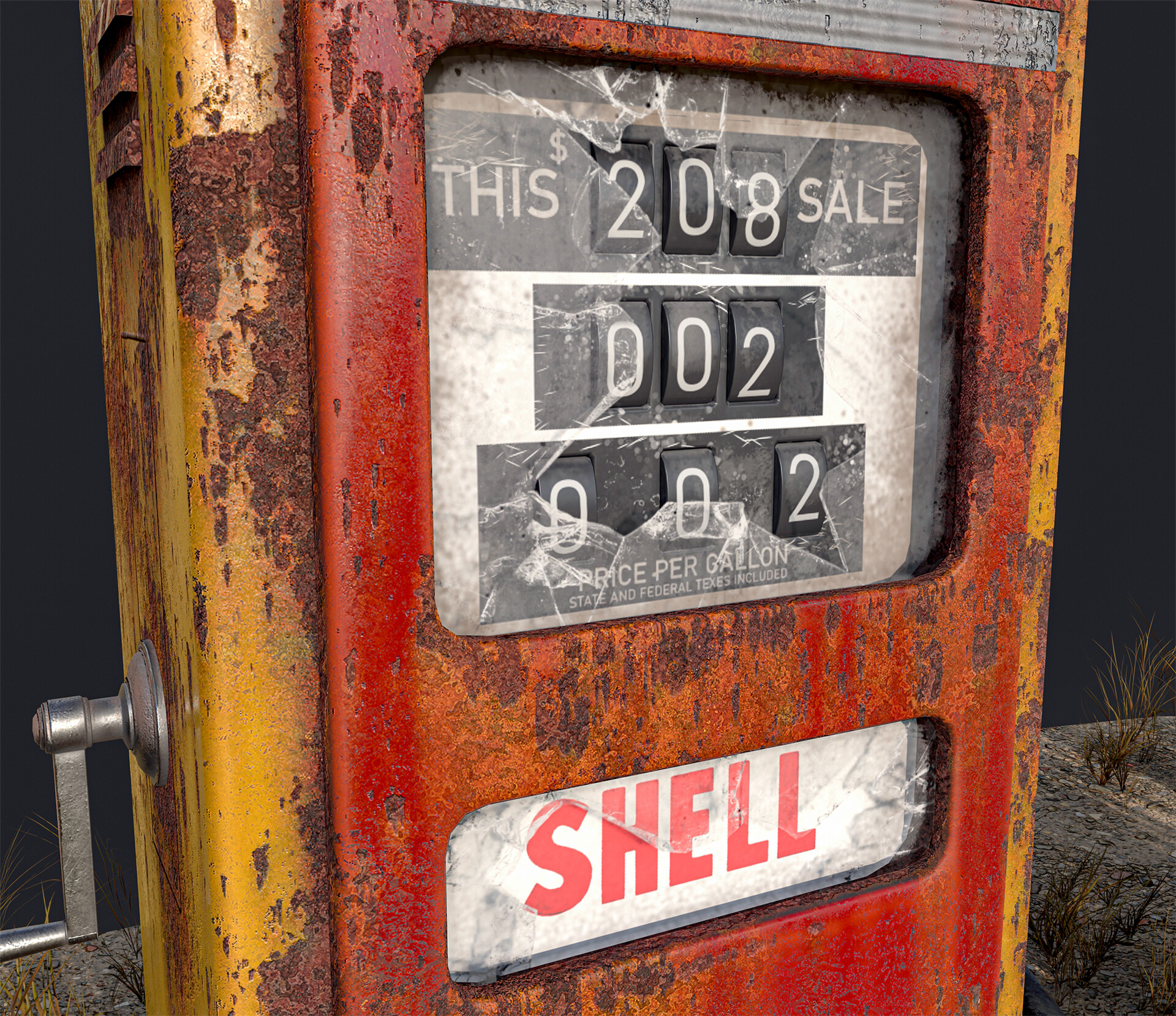 Suraj M - old gas pump