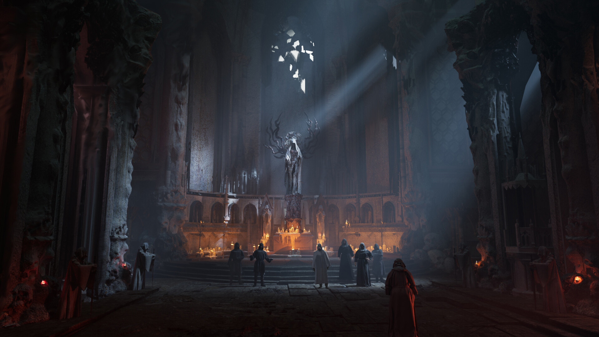 ArtStation - Dark Gothic Classroom