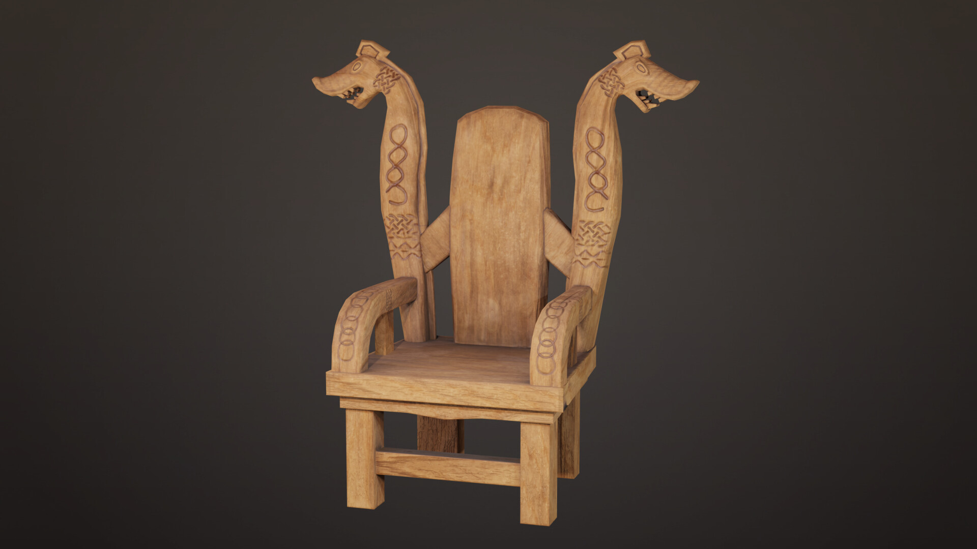 ArtStation - Viking Throne - A God's Draw
