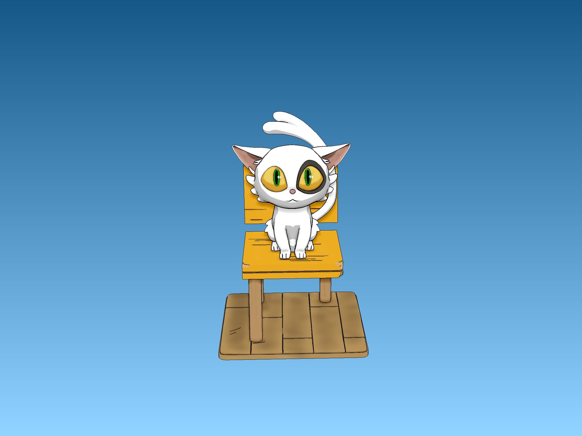 ArtStation - Daijin 3D - Suzume no Tojimari