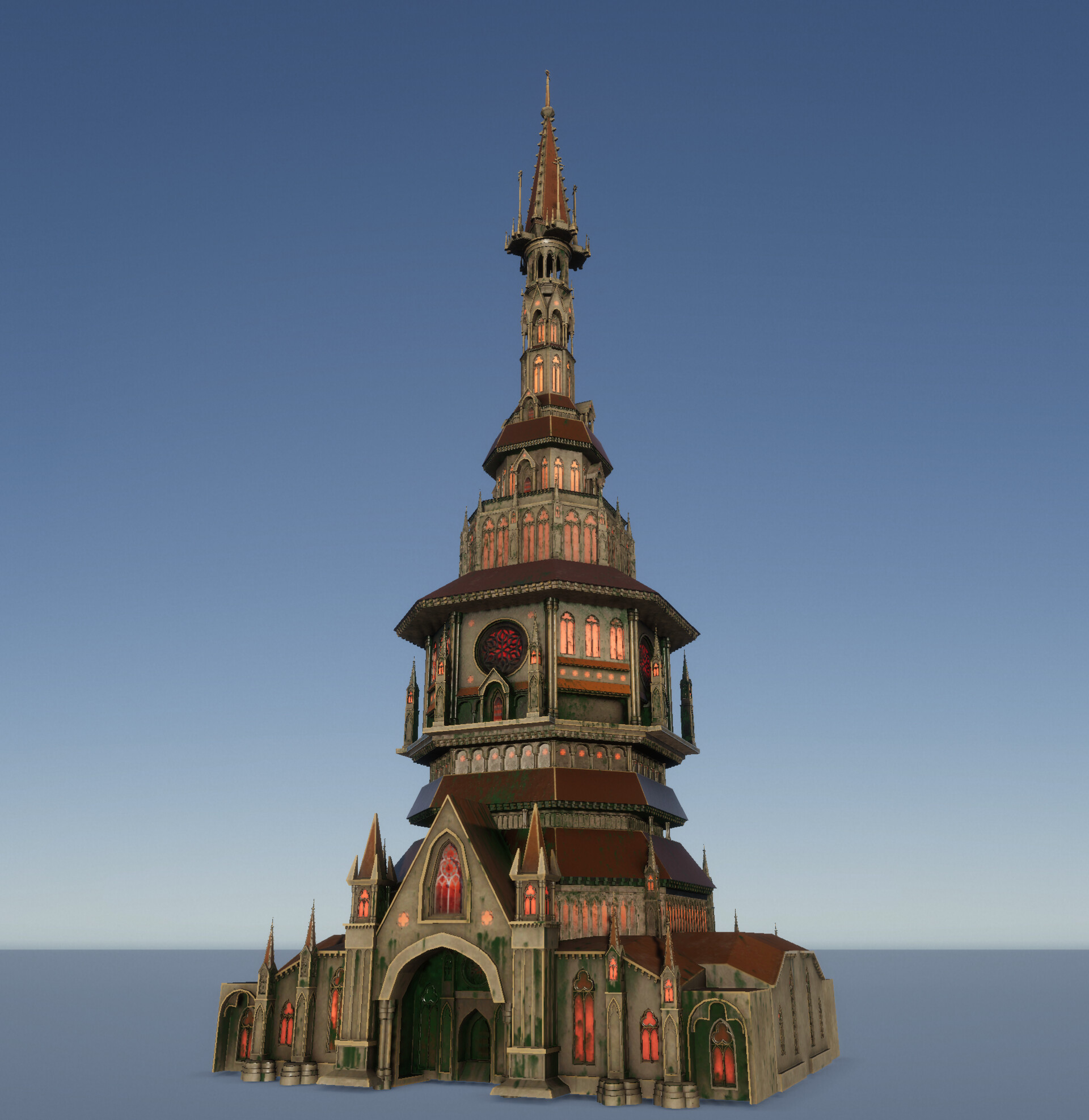 ArtStation - Tower-environment