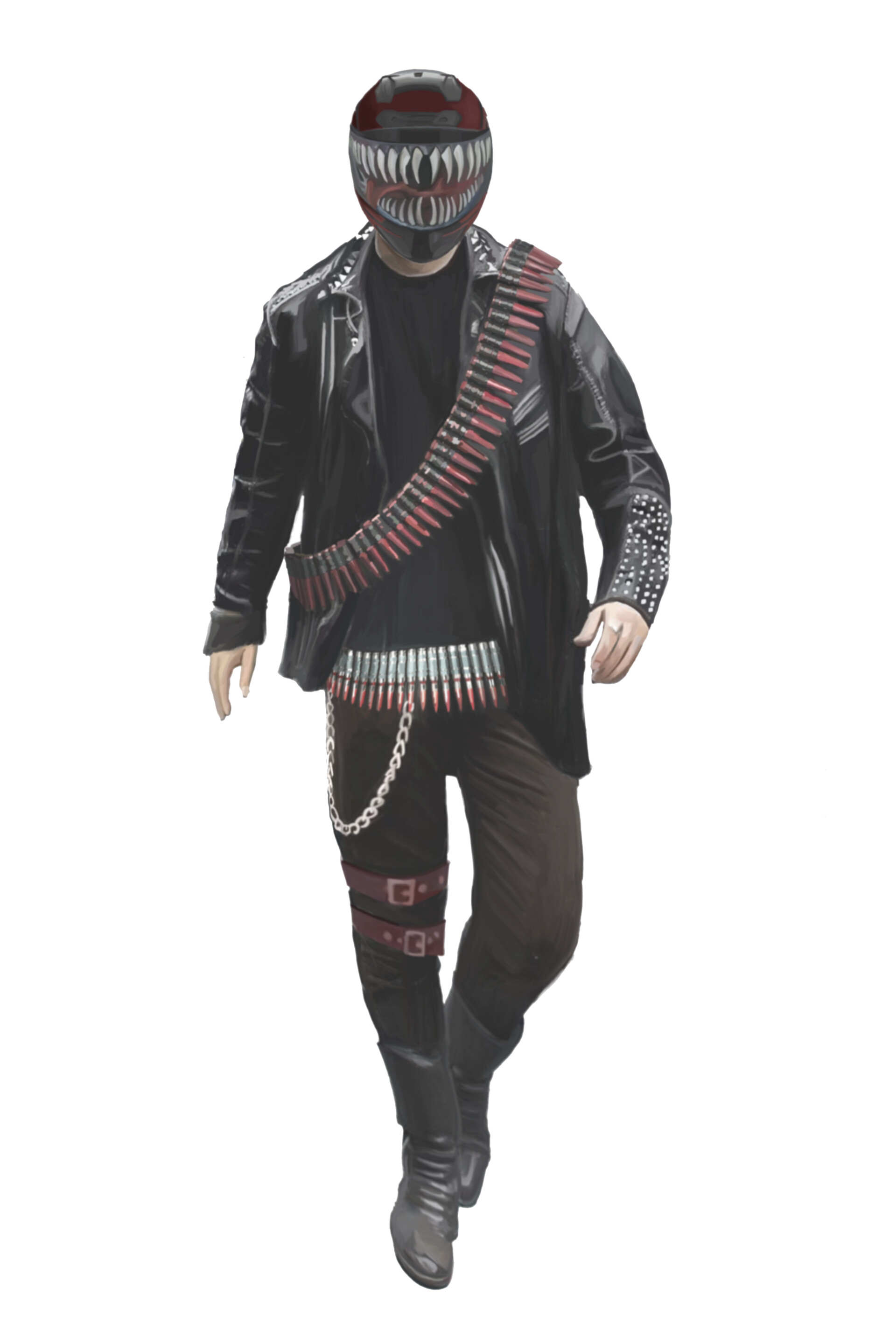 ArtStation - 'Rip and Tear' - Character Redesign (Dissertation Practical)