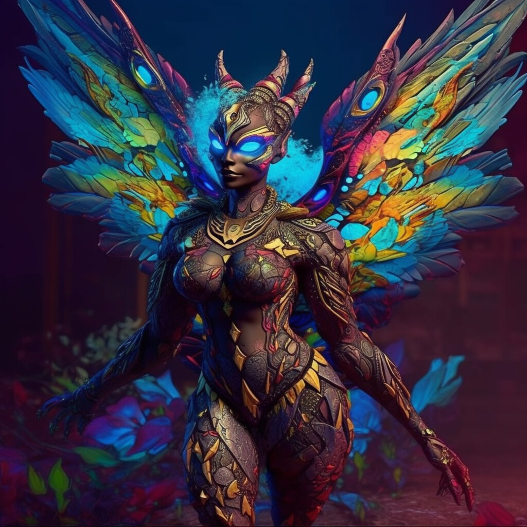 ArtStation - EVIL FAIRY'S CAUSES YOU TO HAVE FEARS STRESS AND BAD DREAMS