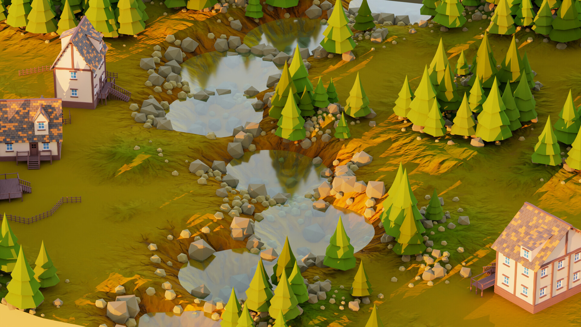 ArtStation - Toon Terrain Generator HDA