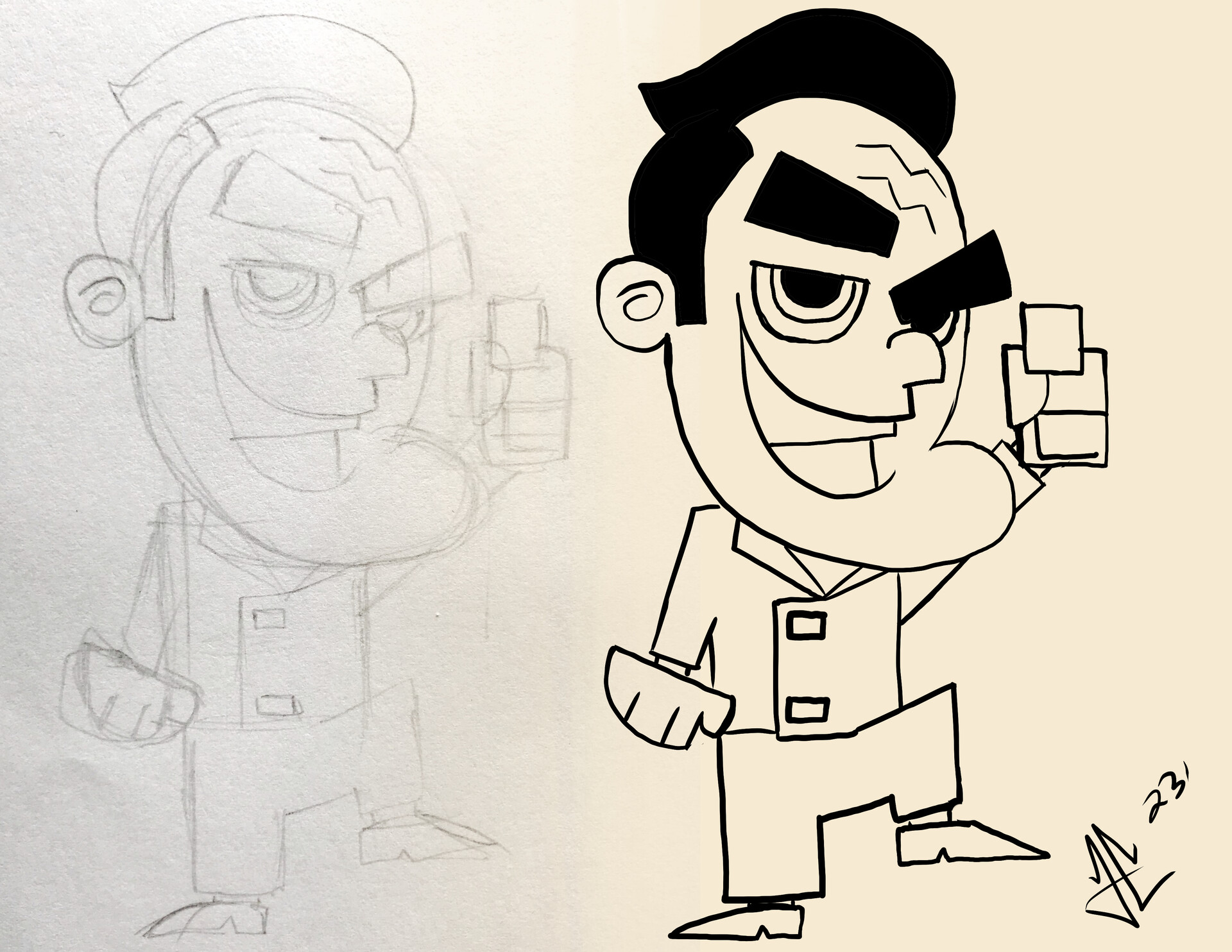 ArtStation - Fairly Odd Parents reference work